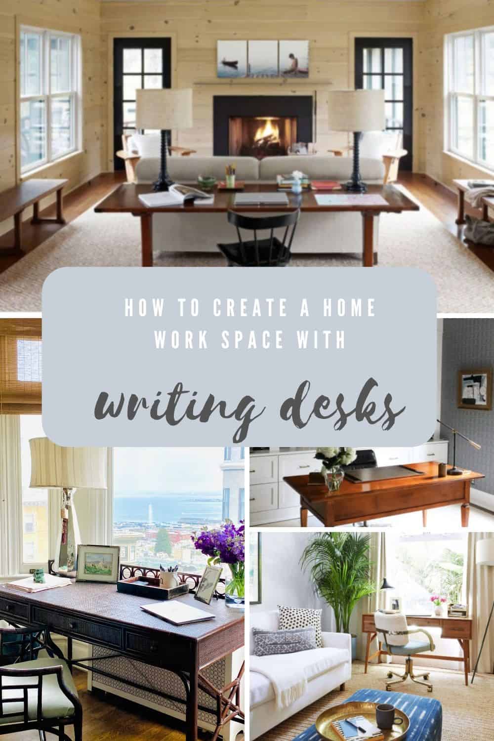 Writing Desks Create A Home Workspace | Classic Casual Home