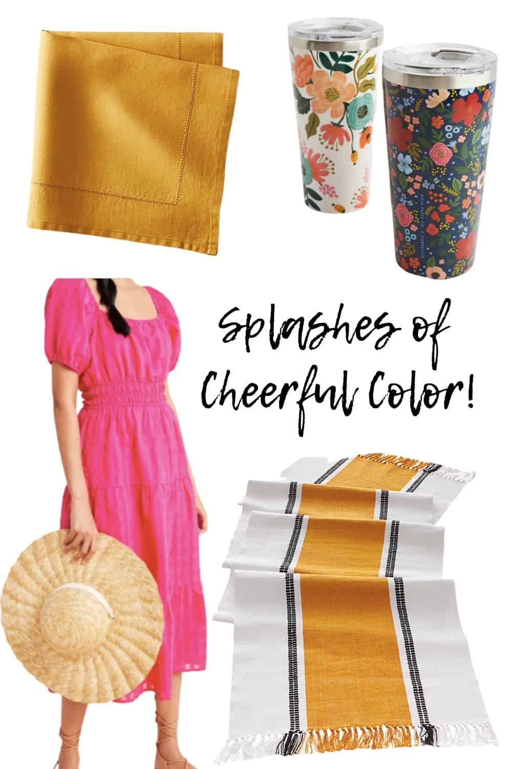 14 Ways To Get Cheerful Pops Of Color At Home | Classic Casual Home