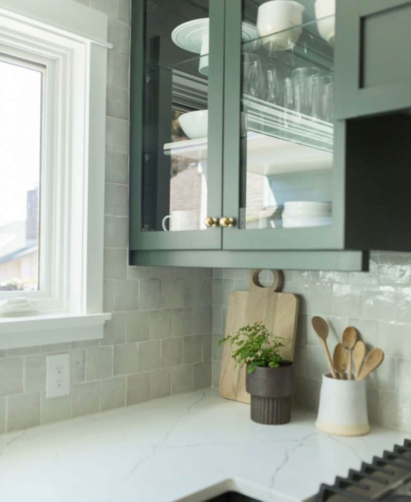 The Fresh Appeal of Green Cabinets | Classic Casual Home