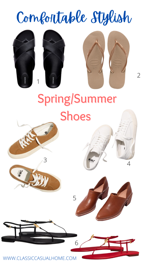 Comfortable Stylish Spring Summer Shoes To Love | Classic Casual Home