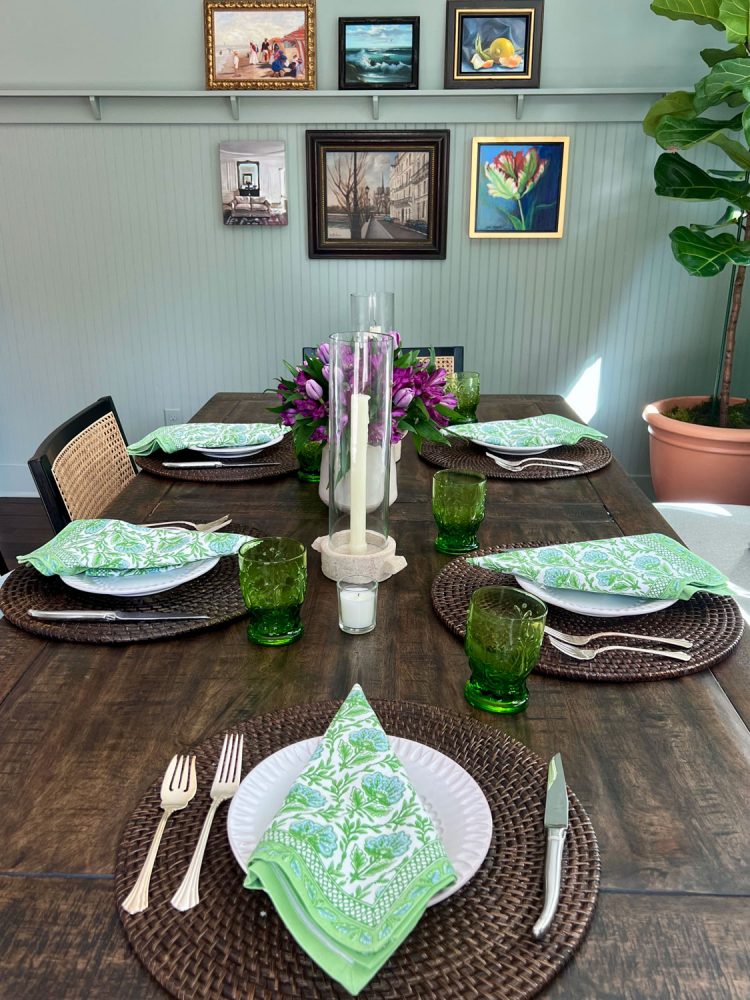 Easy Three-Step Dinner Party Table and More | Classic Casual Home