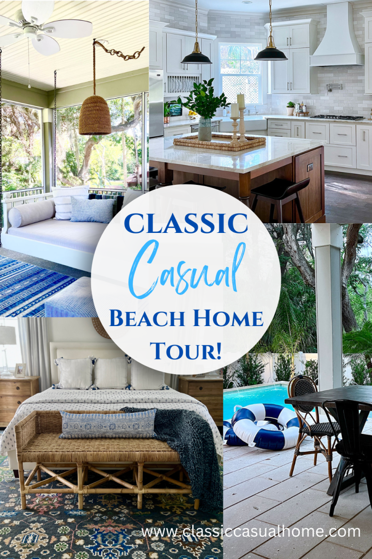 An Exclusive Tour of Our Classic Beach Home | Classic Casual Home