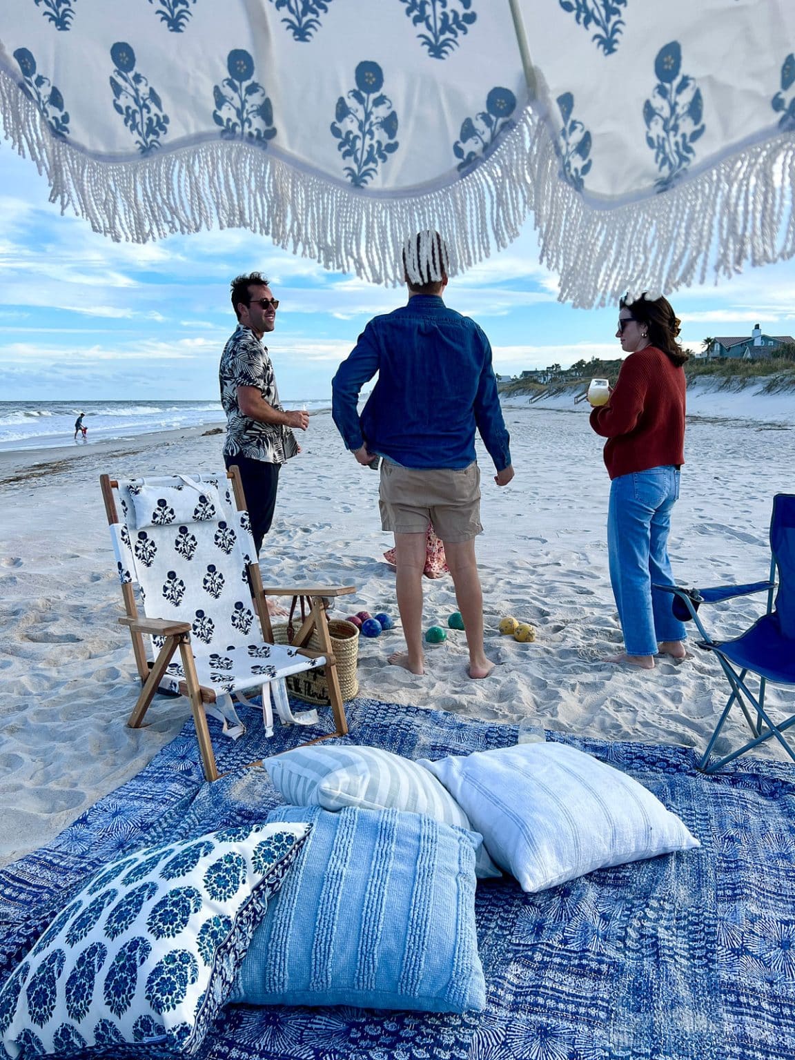 Fun Fall Sunset Beach Party And More Picnics | Classic Casual Home