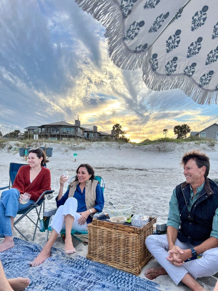 Fun Fall Sunset Beach Party And More Picnics | Classic Casual Home