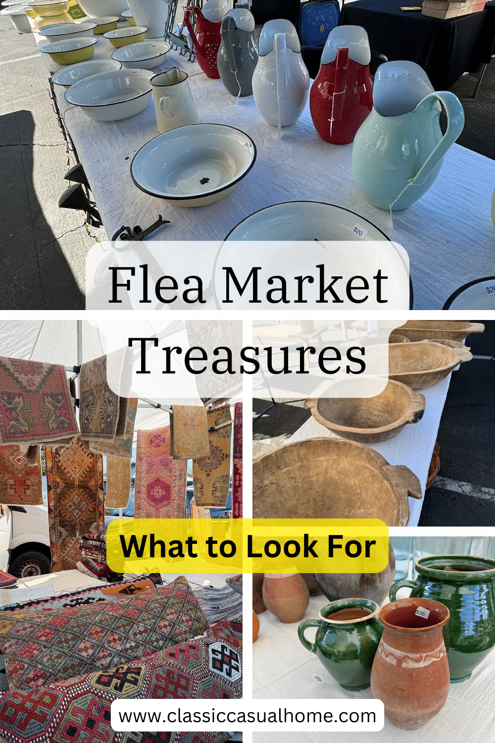 Treasures Found: Our Rose Bowl Flea Market Trip | Classic Casual Home