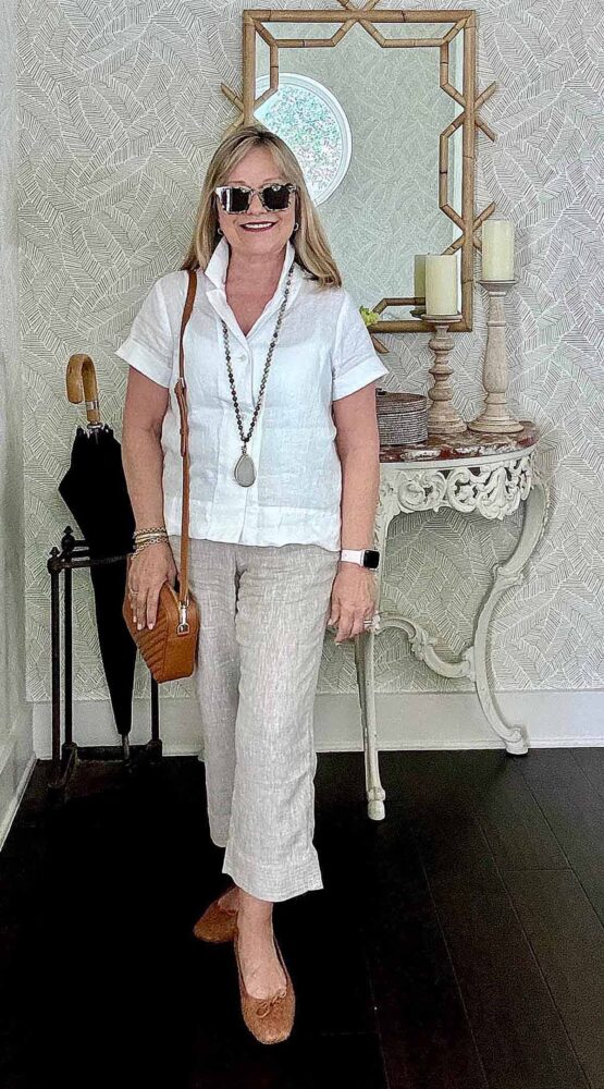 Cool and Chic: Stylish Linen Outfits For Women | Classic Casual Home