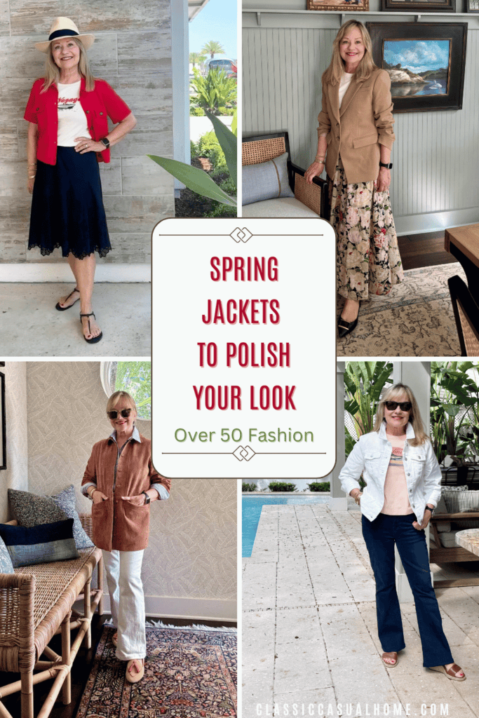 Casual Women's Jackets To Add Polish For Spring | Classic Casual Home